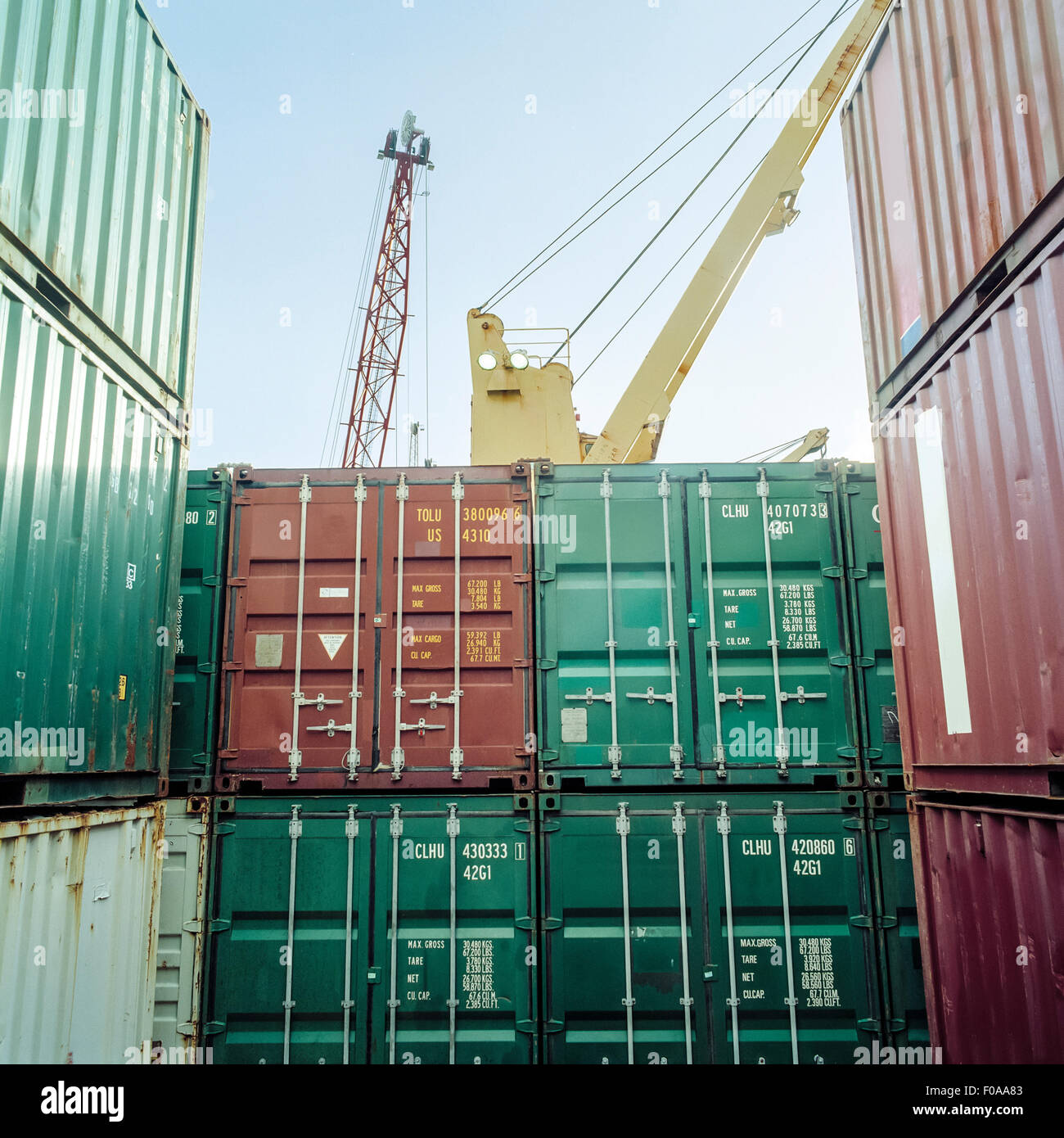 Stacked cargo containers hi-res stock photography and images - Alamy Stacked cargo containers hi-res stock photography and images - Alamy