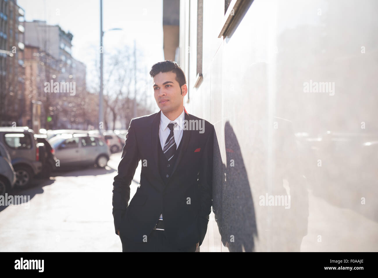 Asian businessman standing against hi-res stock photography and images ...