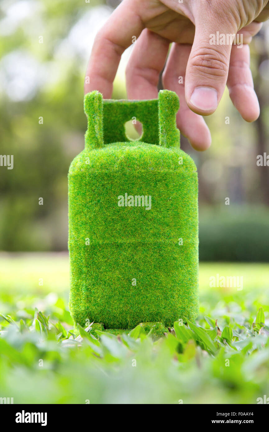 eco gas tank concept Stock Photo - Alamy
