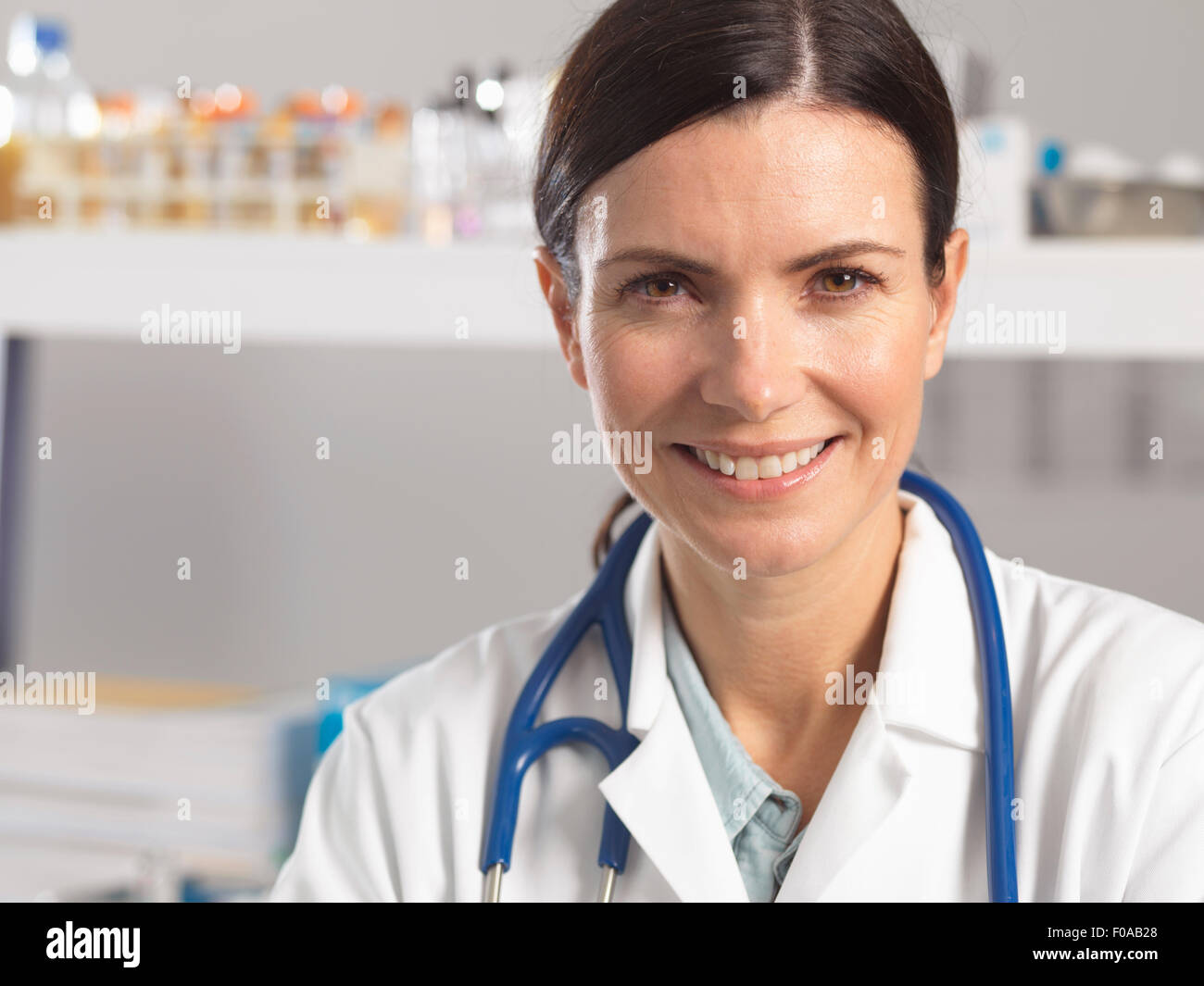 Portrait of a doctor Stock Photo - Alamy