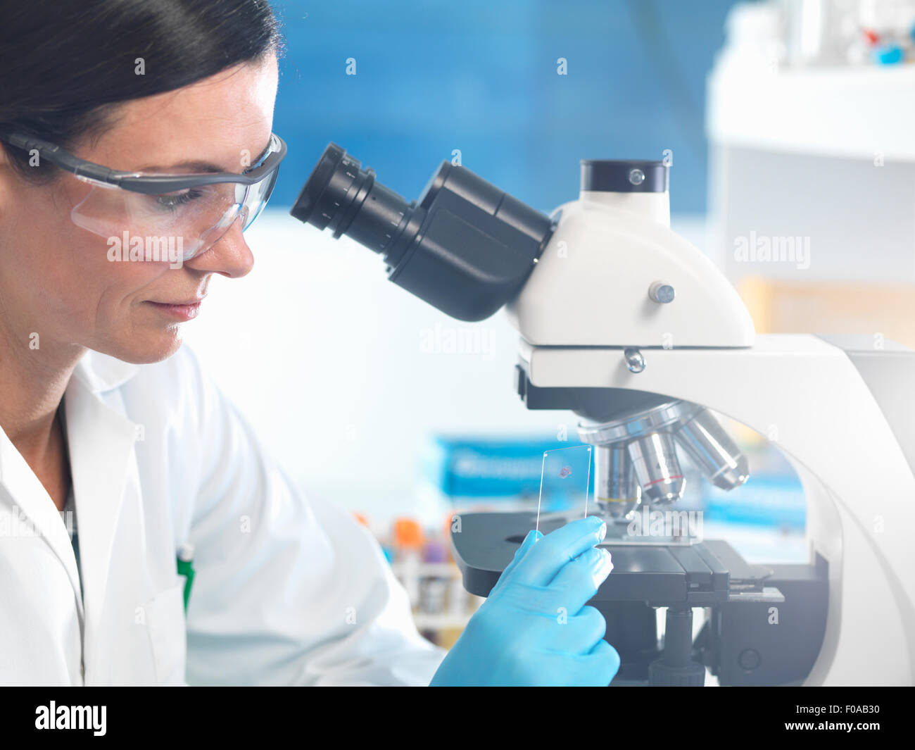 Sample lab hi-res stock photography and images - Alamy
