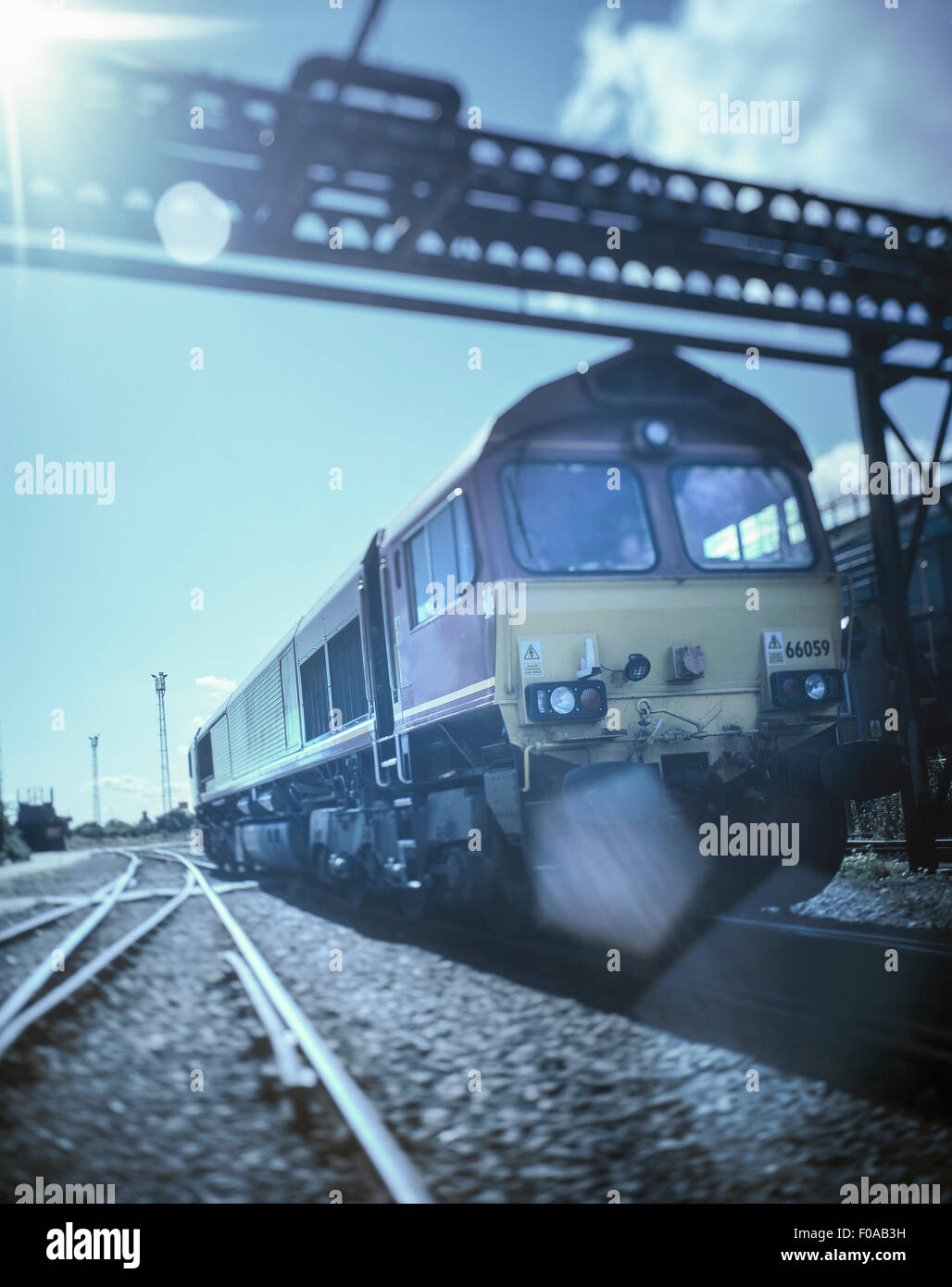 England freight train hi-res stock photography and images - Alamy