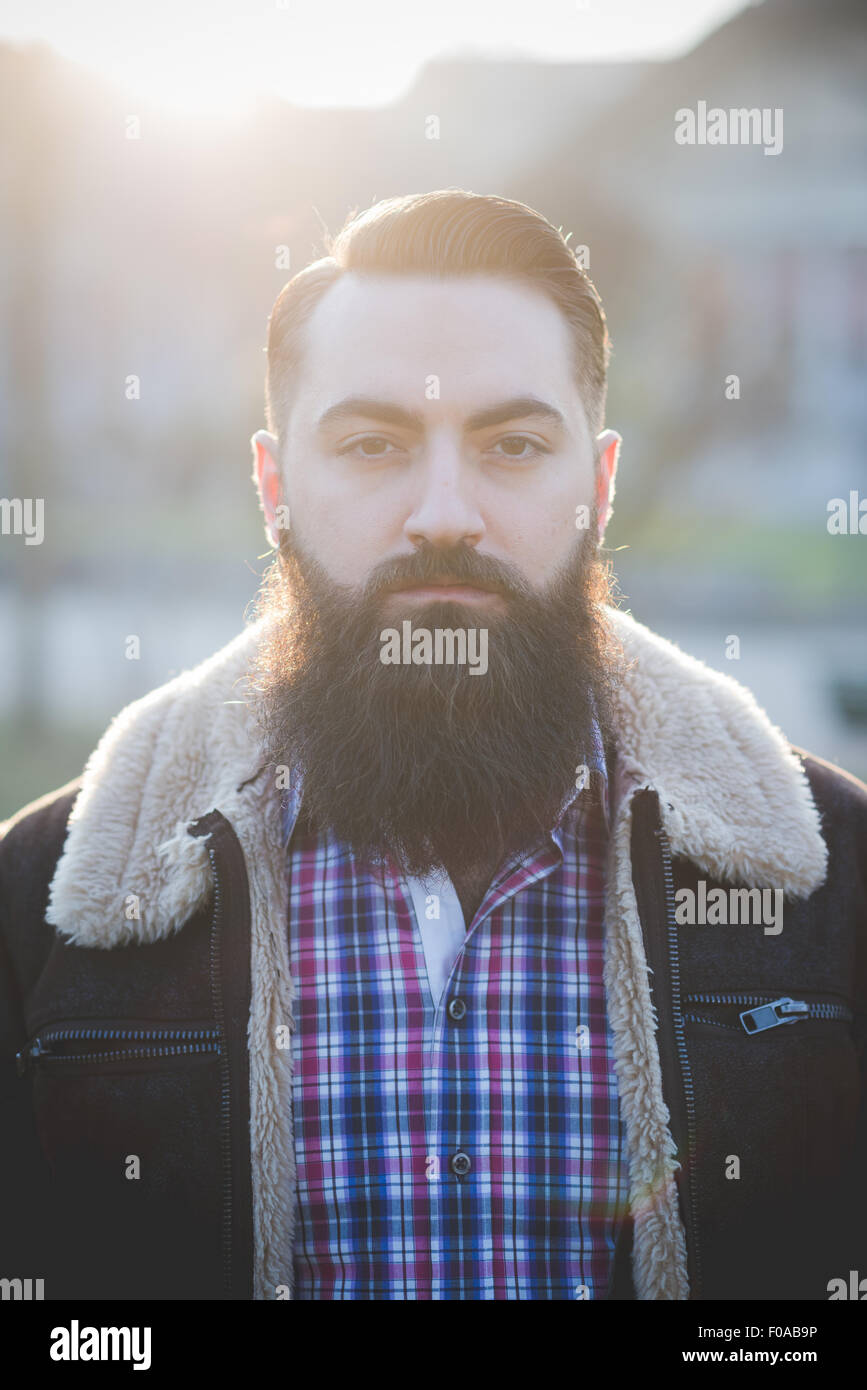 Bearded bold man in hi-res stock photography and images - Alamy