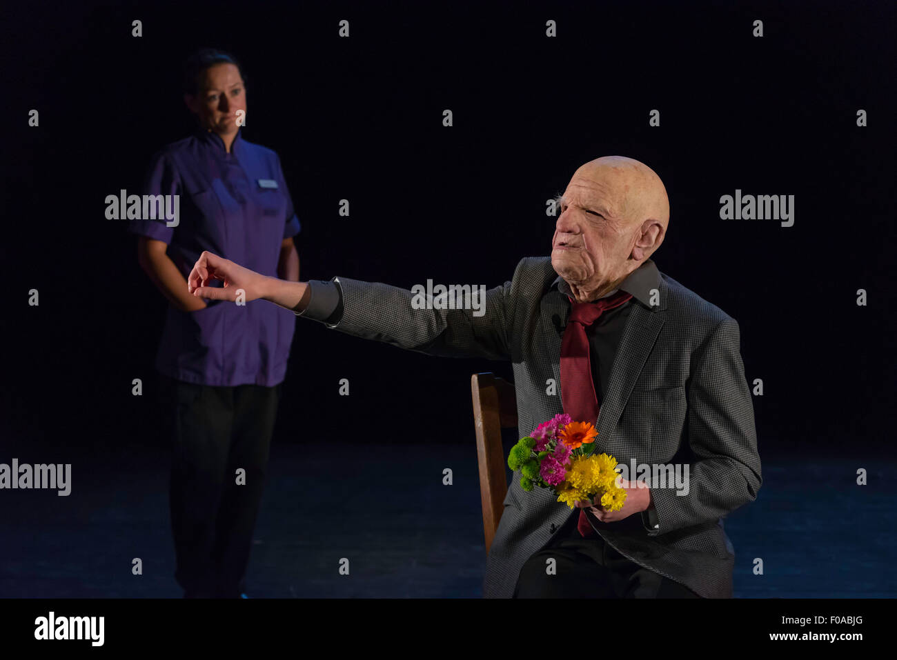 Edinburgh, UK, 11th August 2015. ‘Tomorrow’ conceived and directed by ...