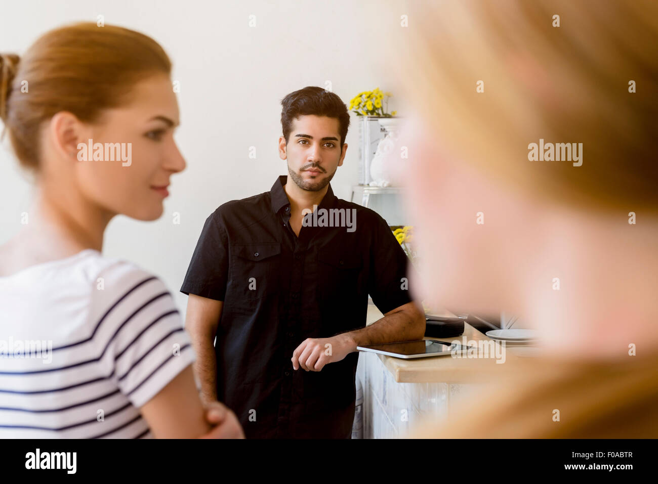 Small group of people at work Stock Photo - Alamy