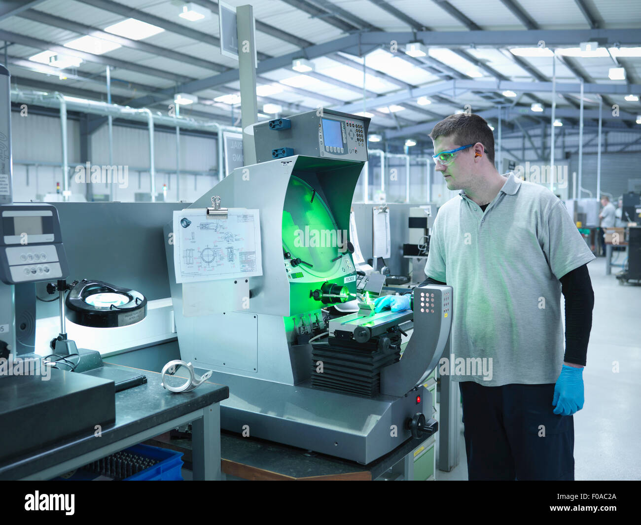 Inspecting machine hi-res stock photography and images - Alamy