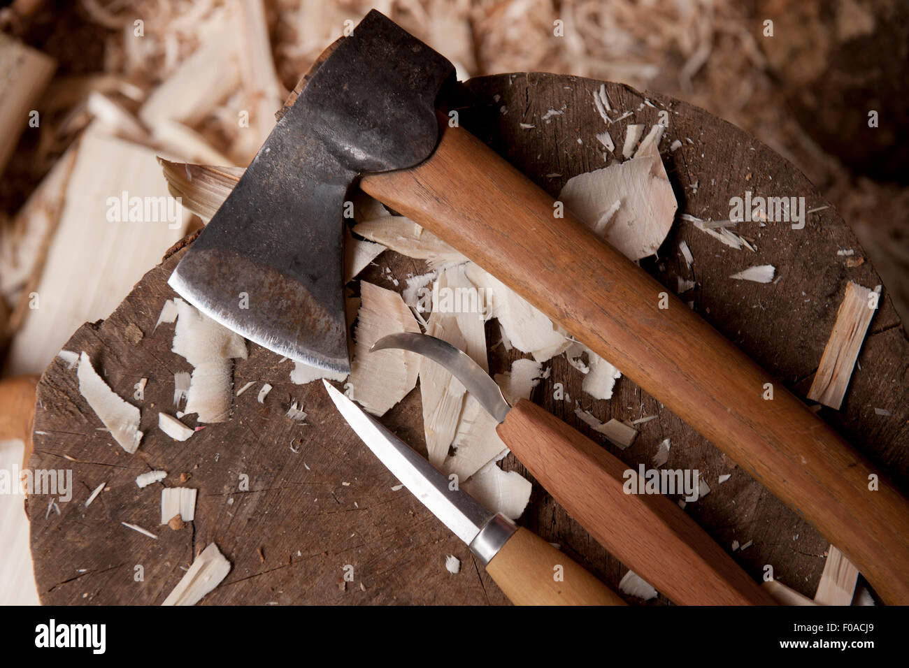 Woodworking tools, close-up Stock Photo - Alamy