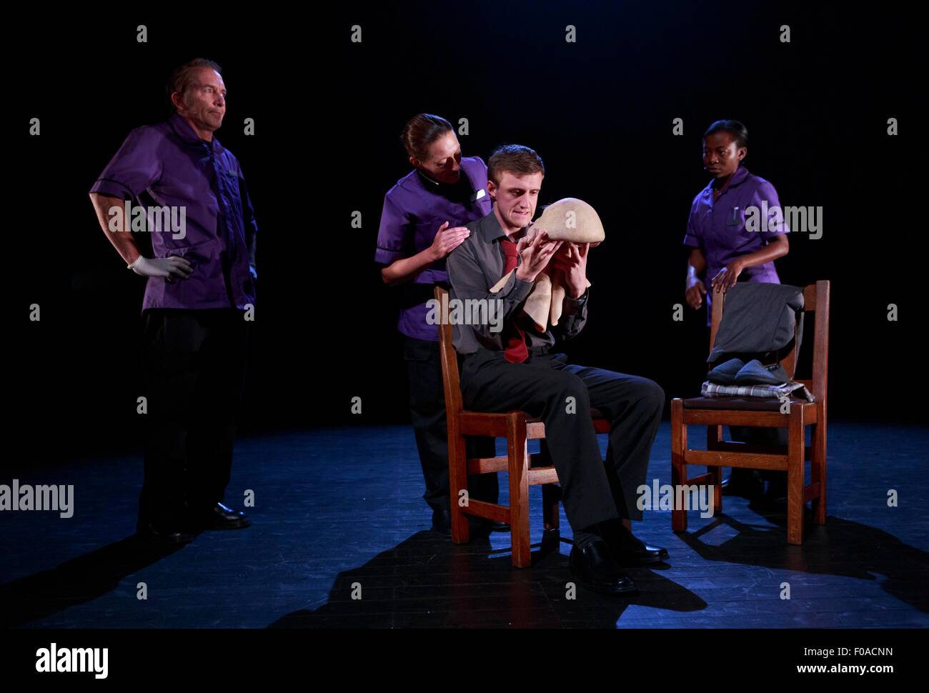 Edinburgh. UK. 11th August. Traverse Company theatre: Tomorrow ...