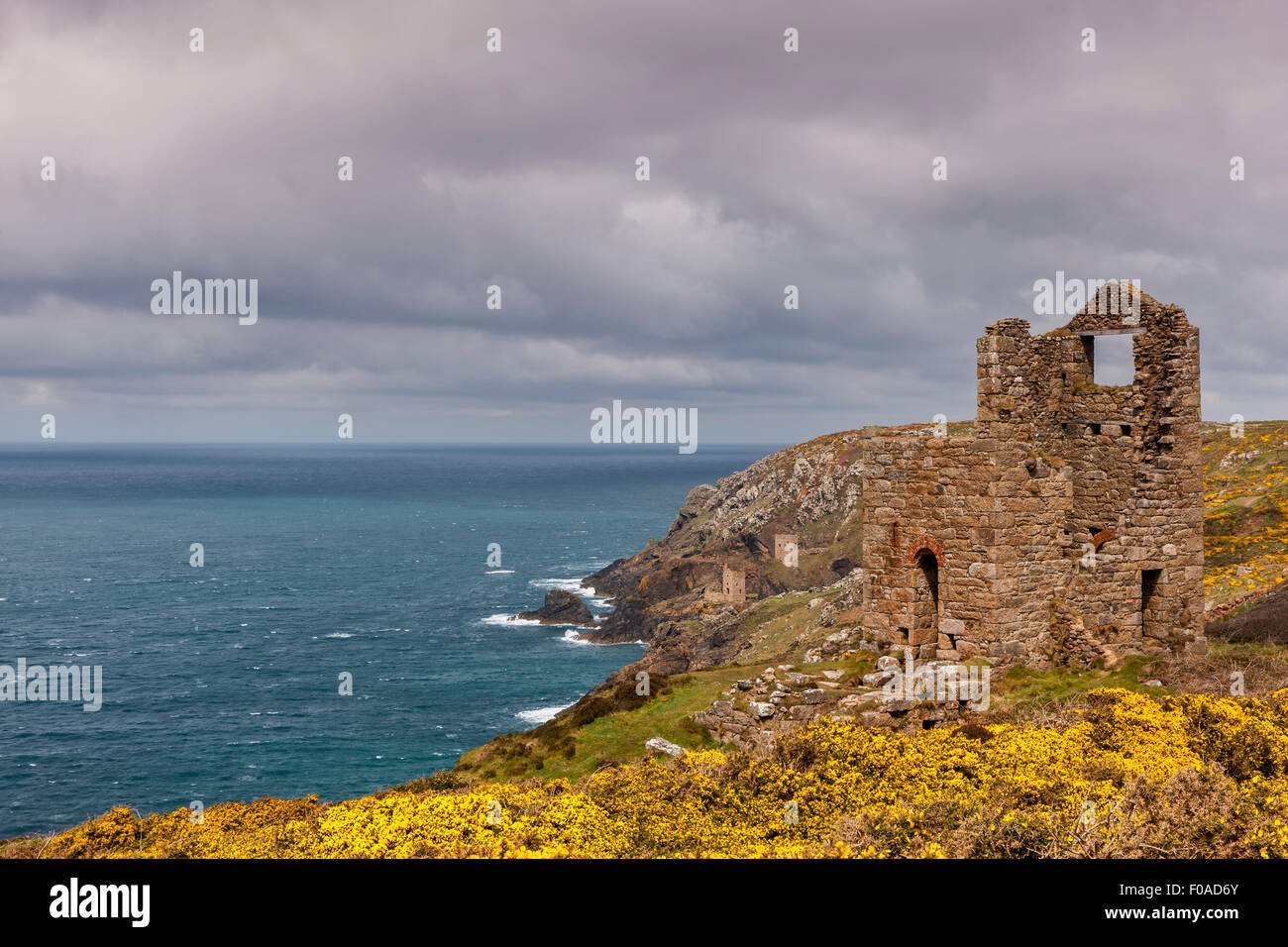 Botallack Tin Mines, Cornwall, England, @ Barry Bateman Stock Photo - Alamy