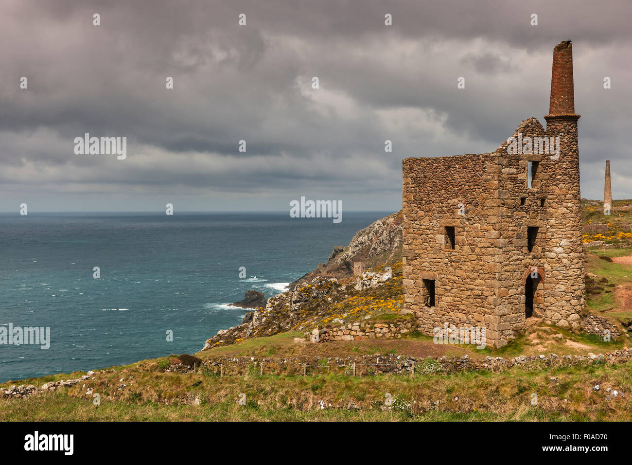 Botallack Tin Mines, Cornwall, England, @ Barry Bateman Stock Photo - Alamy