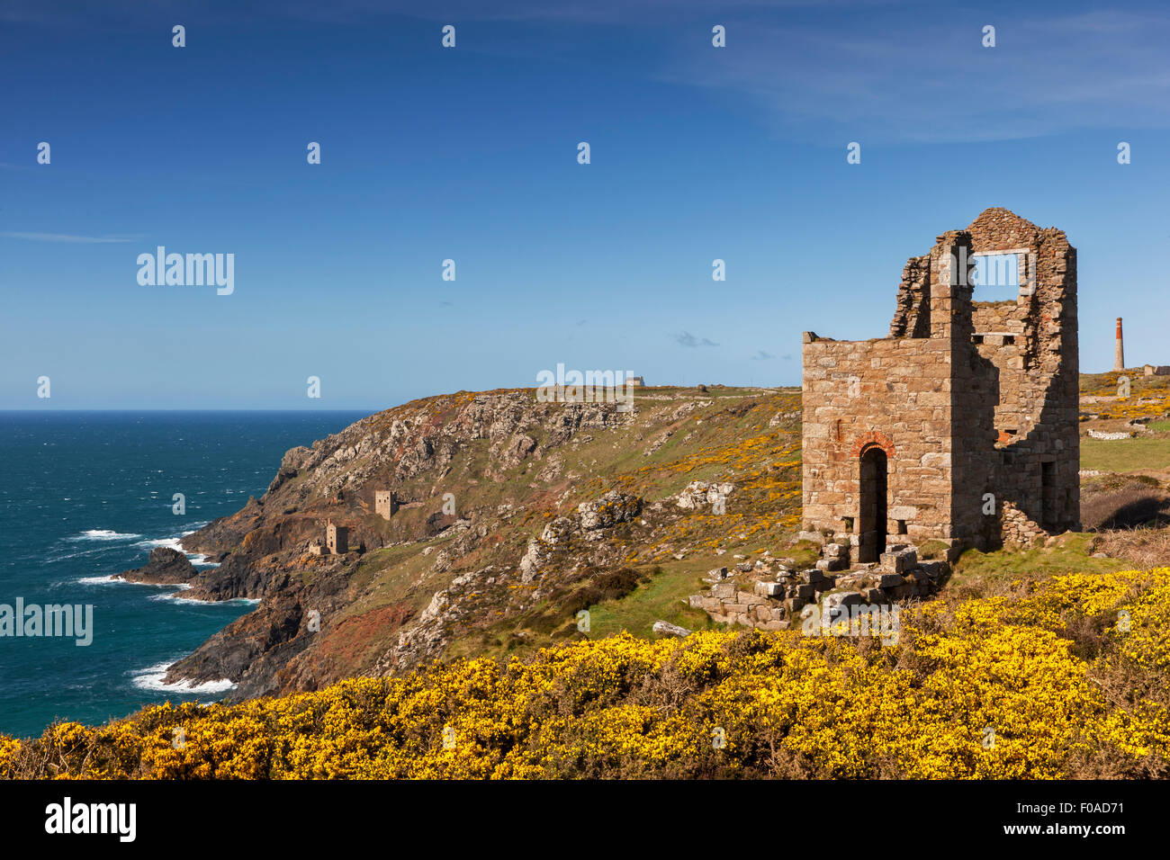 Botallack Tin Mines, Cornwall, England, @ Barry Bateman Stock Photo - Alamy