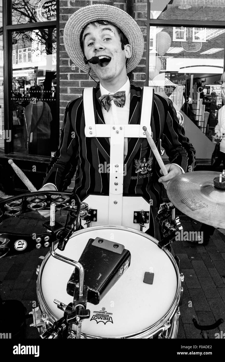 The Iron Boot Scrapers Steampunk Band Perform In Lewes Town Centre ...