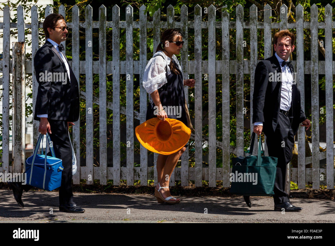 Young Opera Fans Arrive At Lewes Station To Watch The Opera At The ...