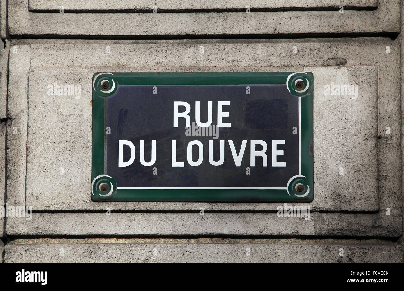 Louvre sign hi-res stock photography and images - Alamy