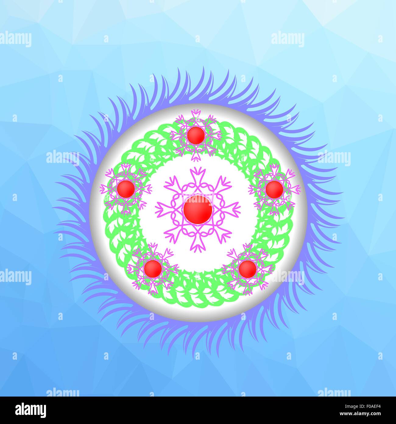 Top view sweet ice Stock Vector Images - Alamy