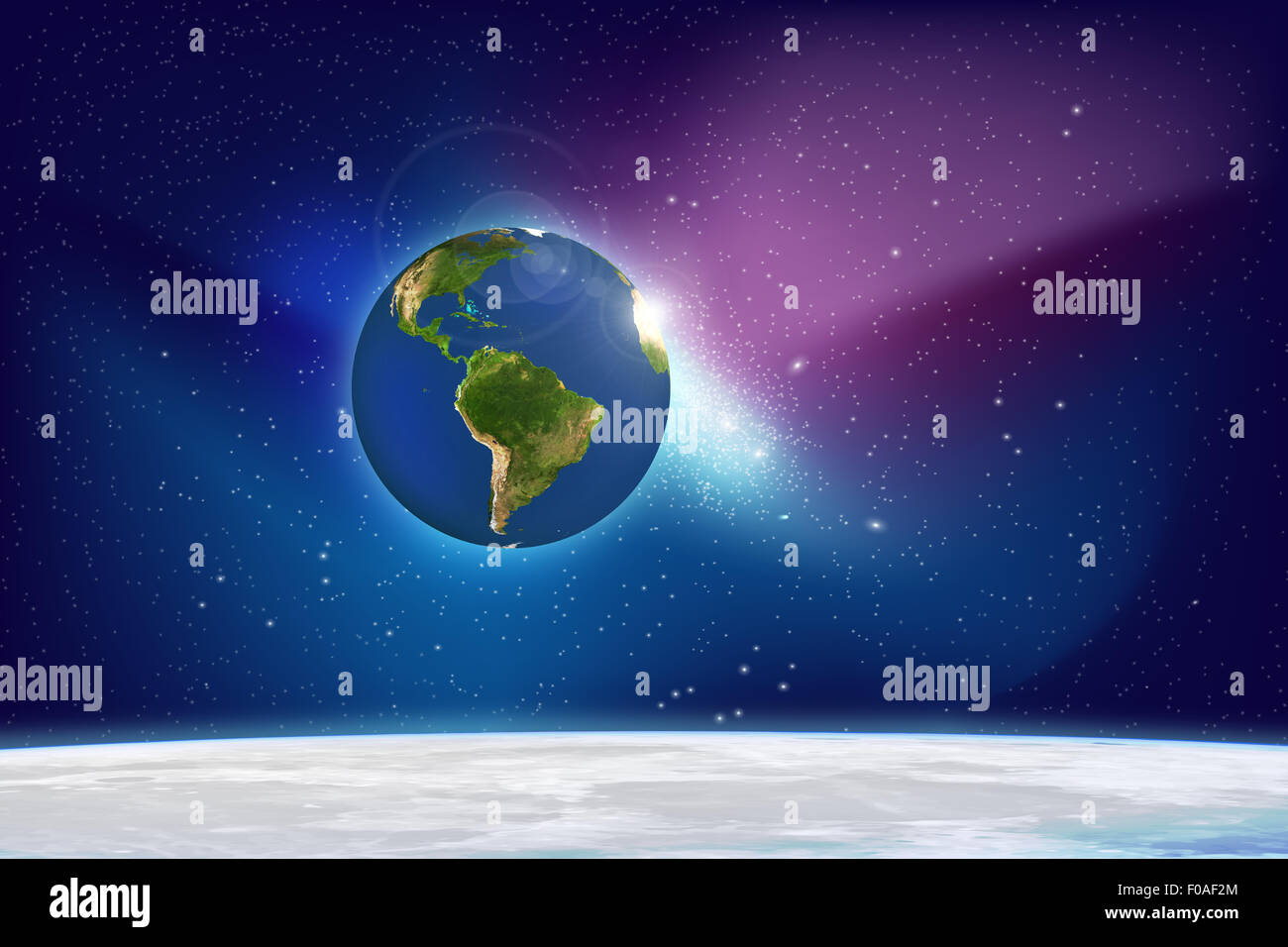 Earth galaxy not solar system hi-res stock photography and images - Alamy