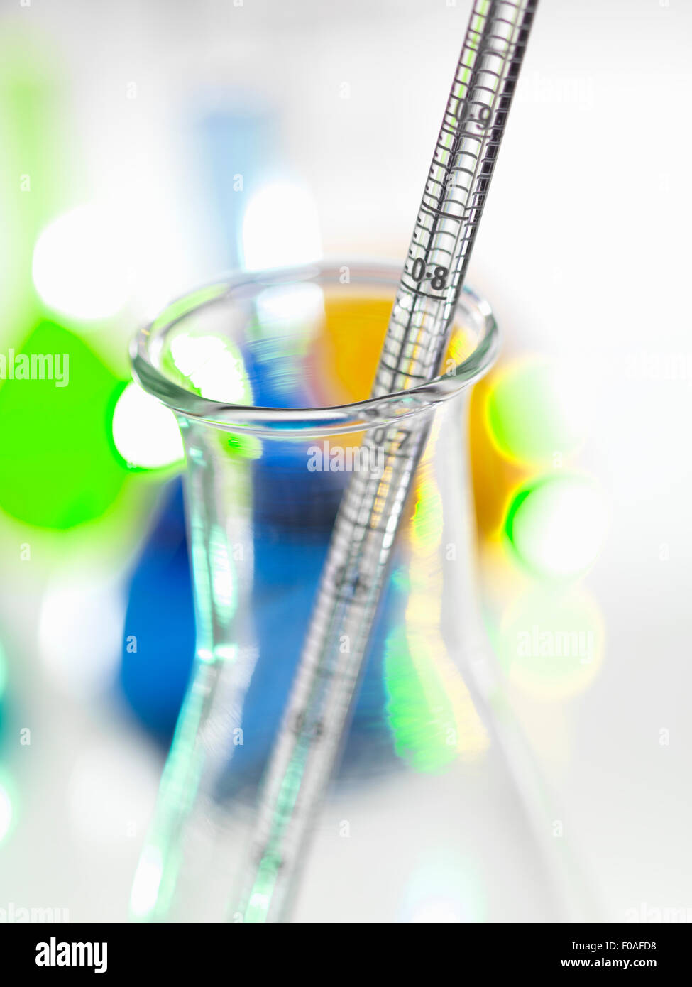 Graduated Pipette Laboratory Apparatus