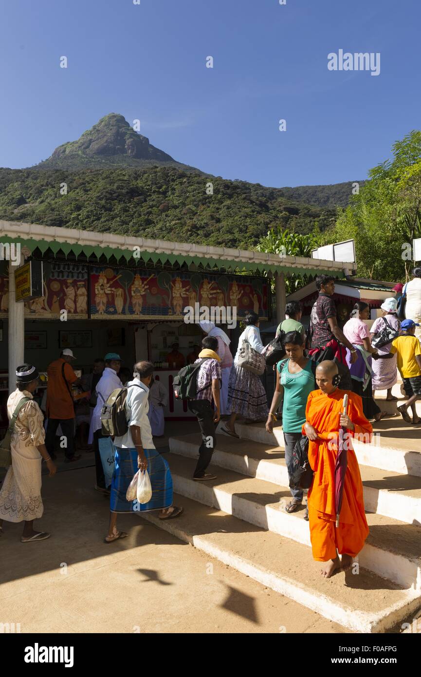 Sri pada hi-res stock photography and images - Alamy