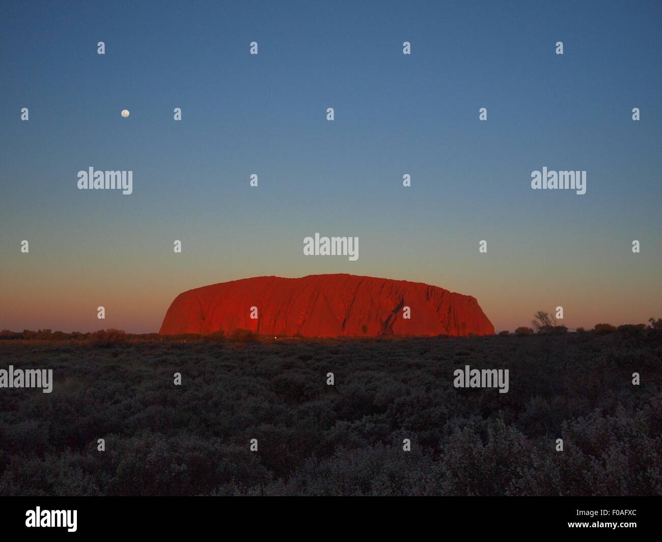 Uluru, Ayers Rock, Australia, Sunrise, Desert Stock Photo - Alamy