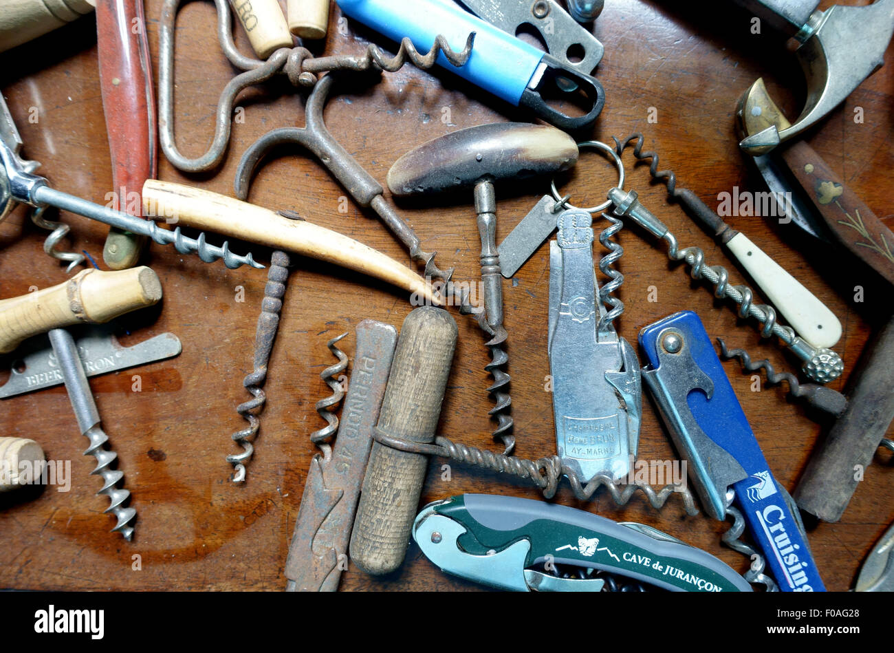 Corkscrew collection hi-res stock photography and images - Alamy