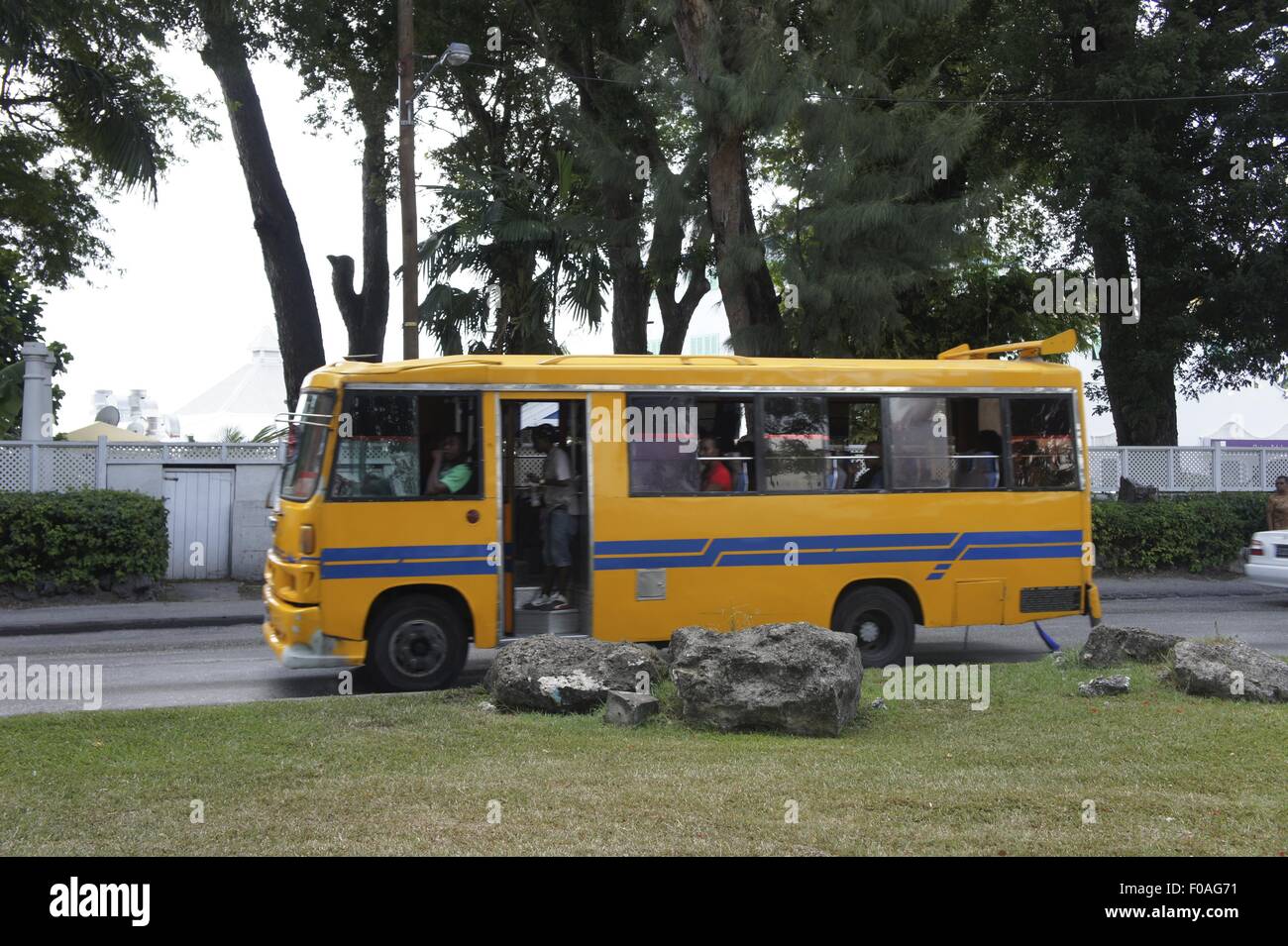 Bus barbados hi-res stock photography and images - Alamy