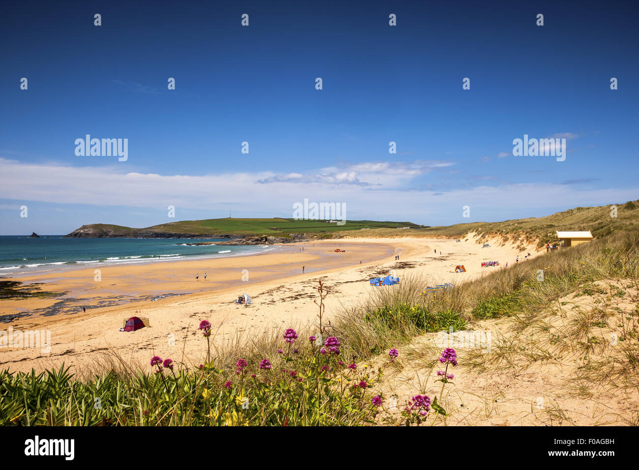 Constantine bay cornwall hi-res stock photography and images - Alamy