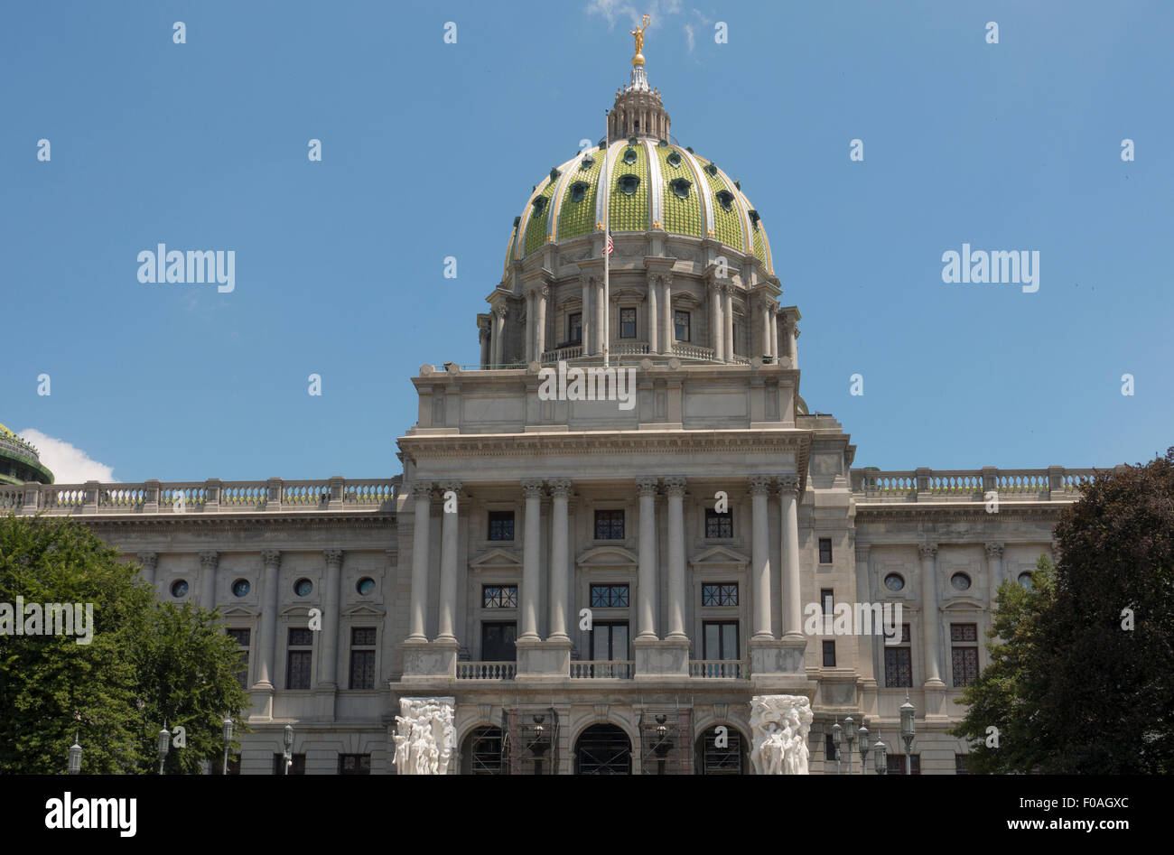Rotunda pennsylvania state capitol harrisburg hi-res stock photography ...