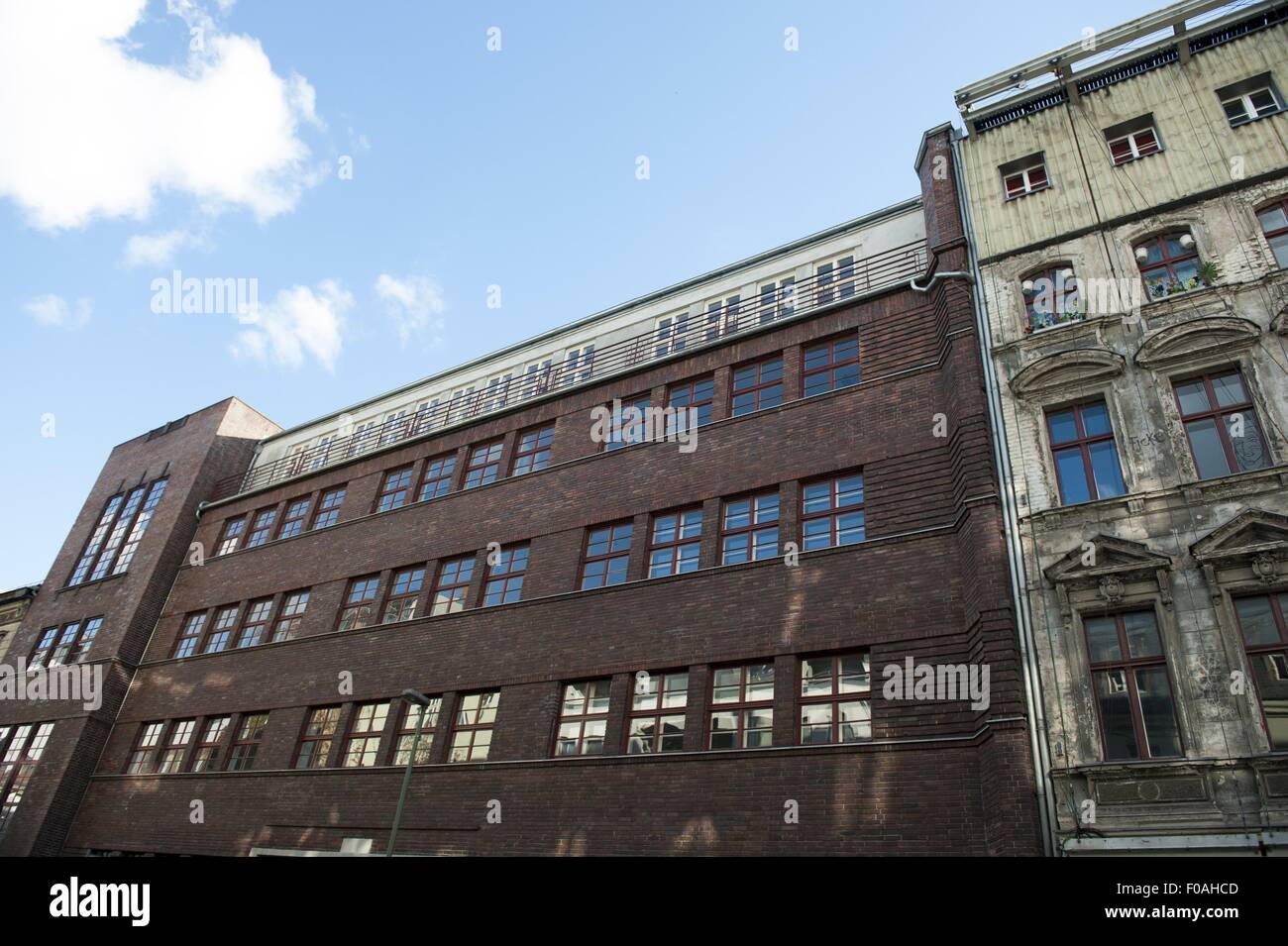 Facade of building in Berlin, Germany Stock Photo - Alamy