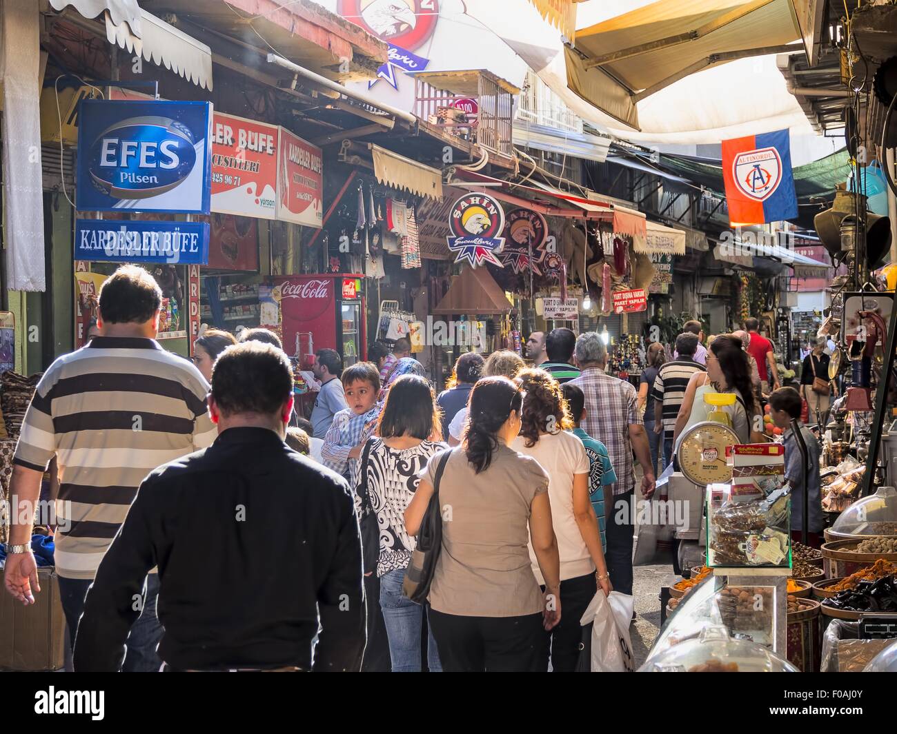 Izmir Turkey Shopping Street High Resolution Stock Photography and ...