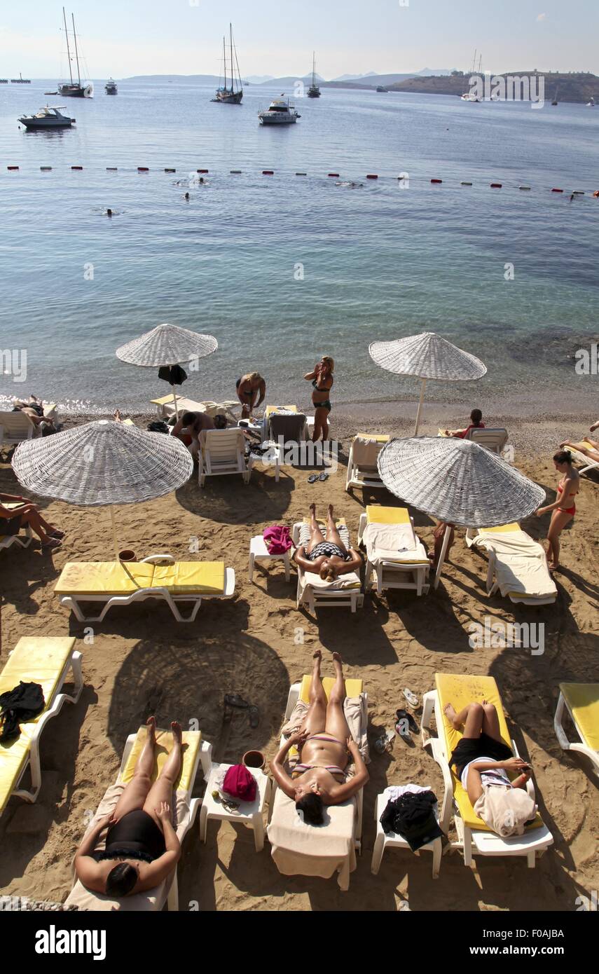Bodrum free beach hi-res stock photography and images - Alamy