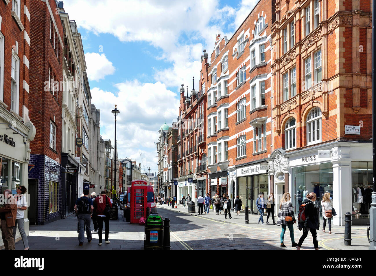 Long Acre, Covent Garden, City of Westminster, London, England Stock ...