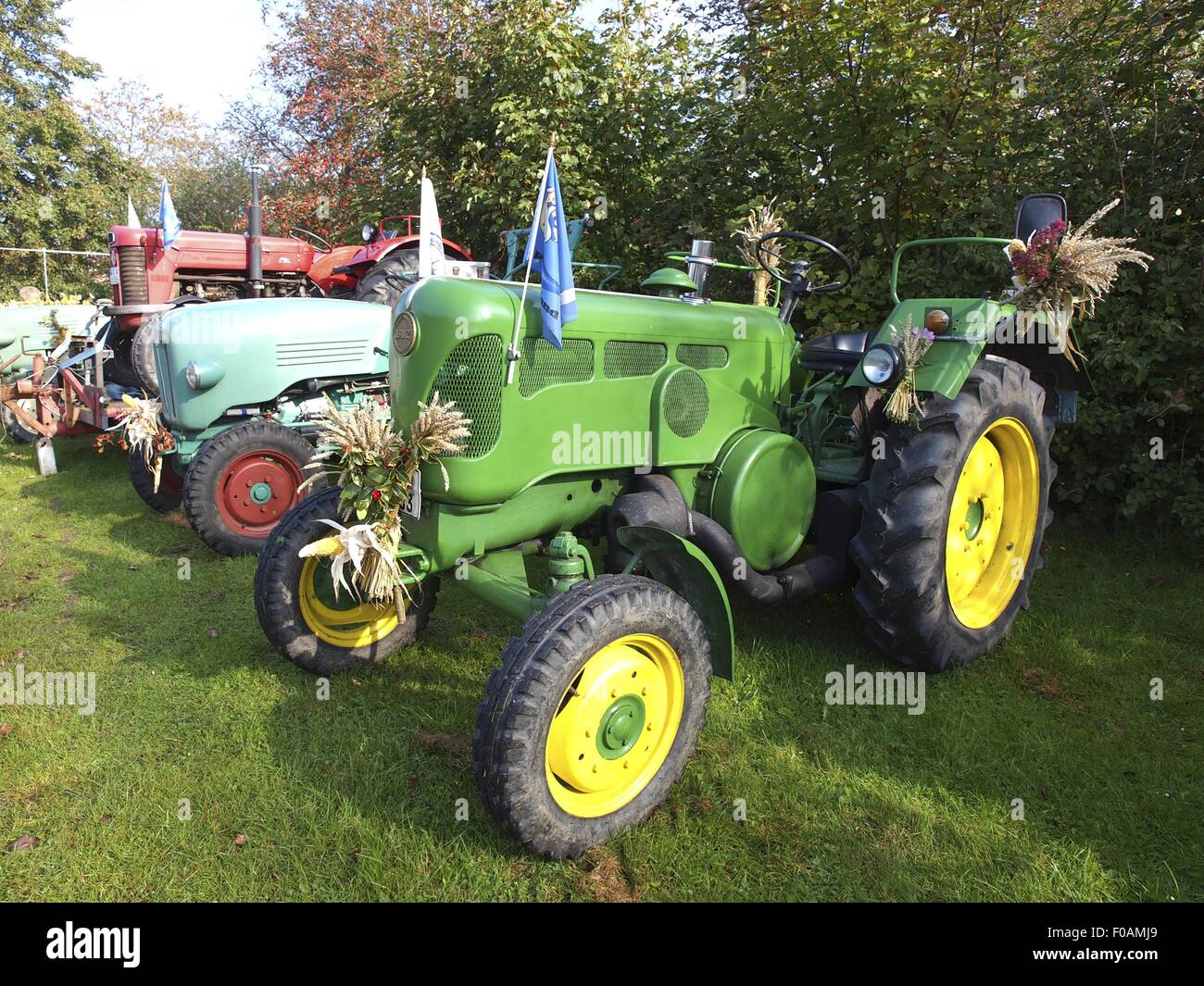Decorated tractor hi-res stock photography and images - Alamy