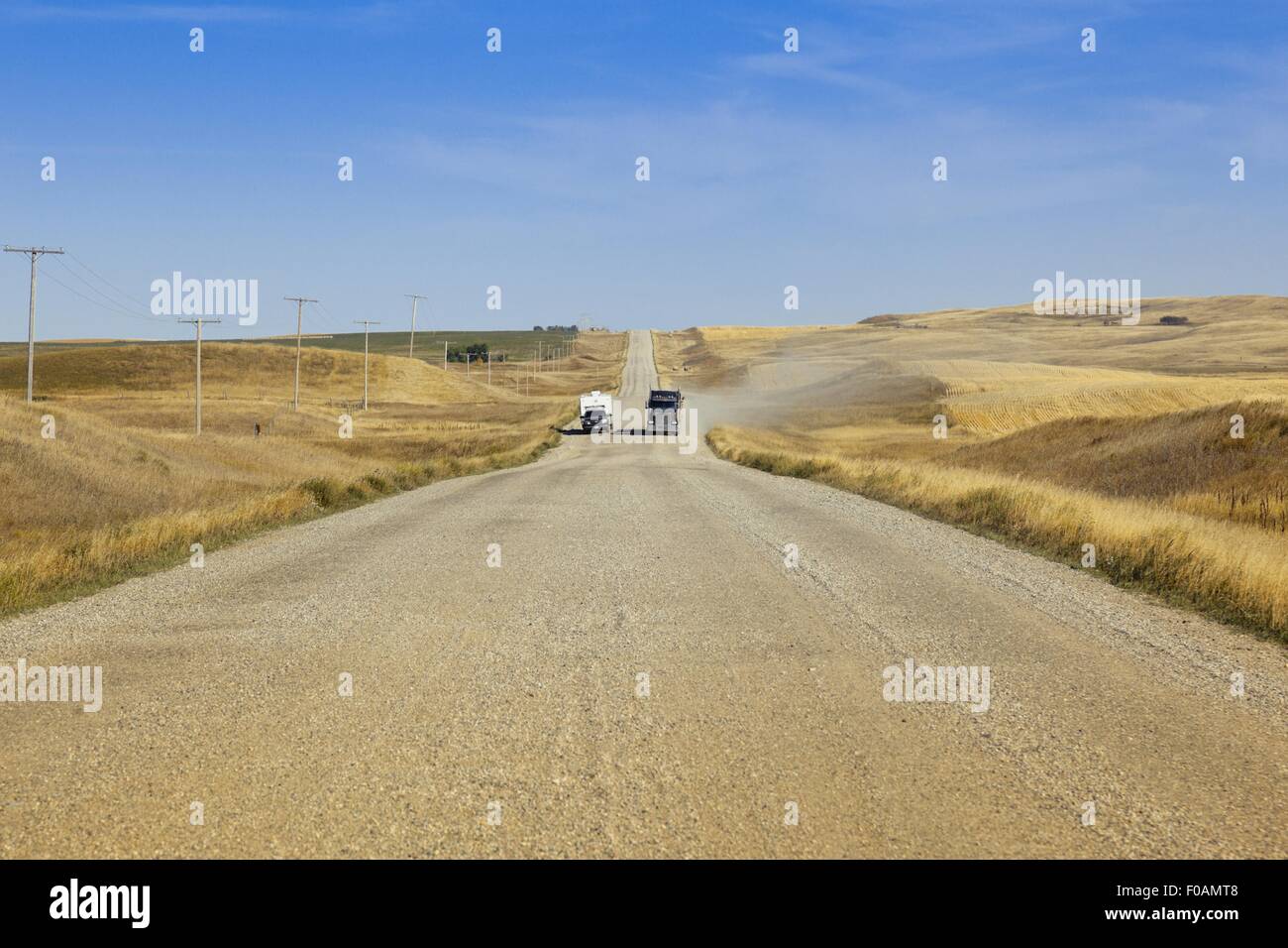 Saskatchewan road car hi-res stock photography and images - Alamy