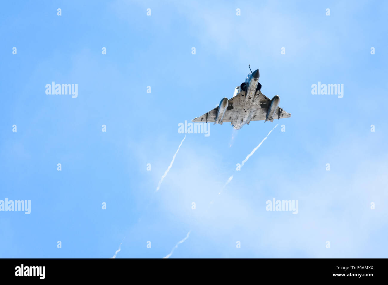 French Air Force Mirage attack aircraft Stock Photo - Alamy