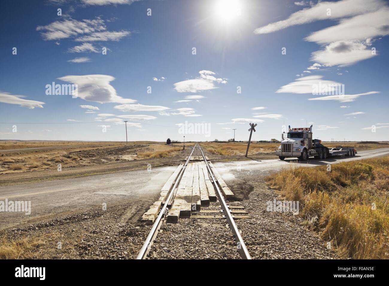 Truck on rails hi-res stock photography and images - Alamy