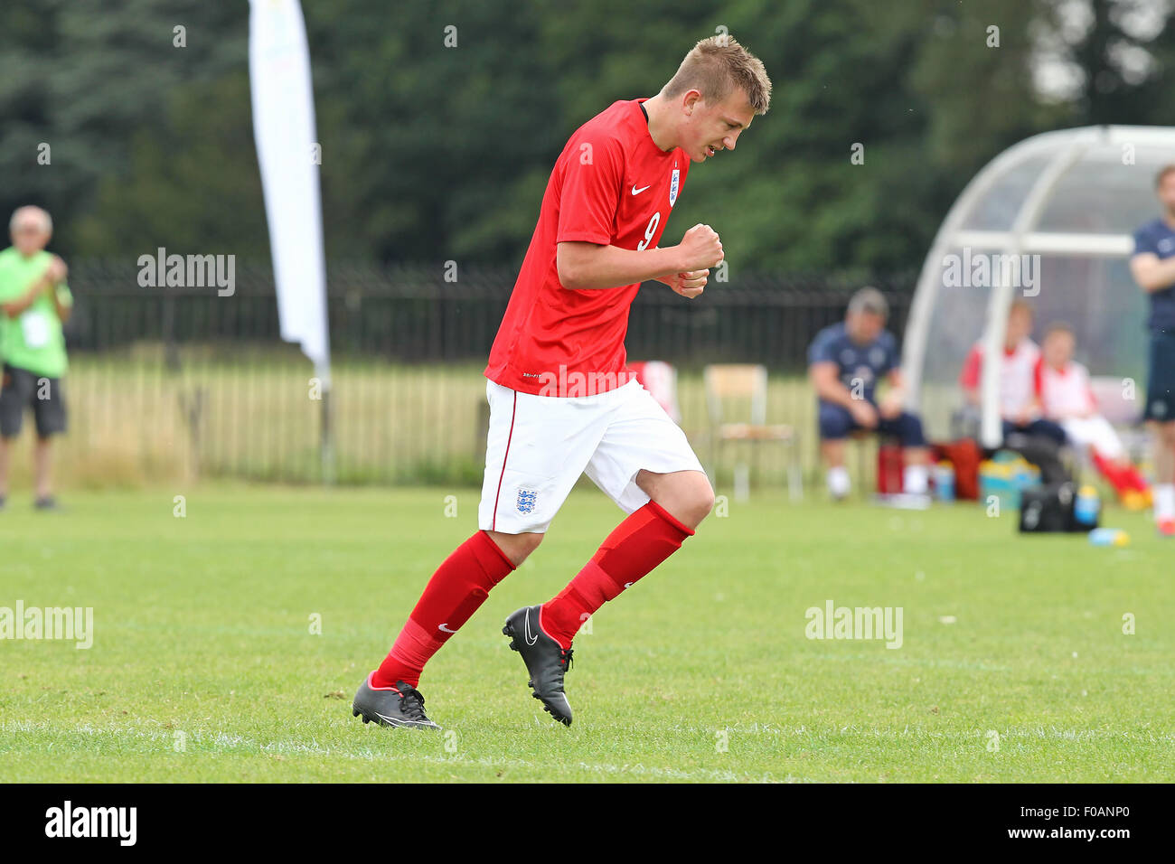Nottingham, UK. 11th Aug, 2015. 2015 Cerebral Palsy Games. Fist pump ...