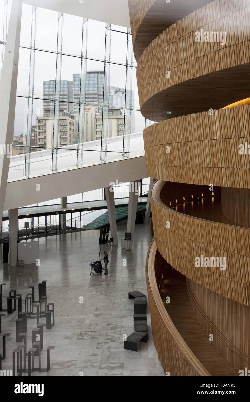 Glass facade oslo opera house hi-res stock photography and images - Alamy