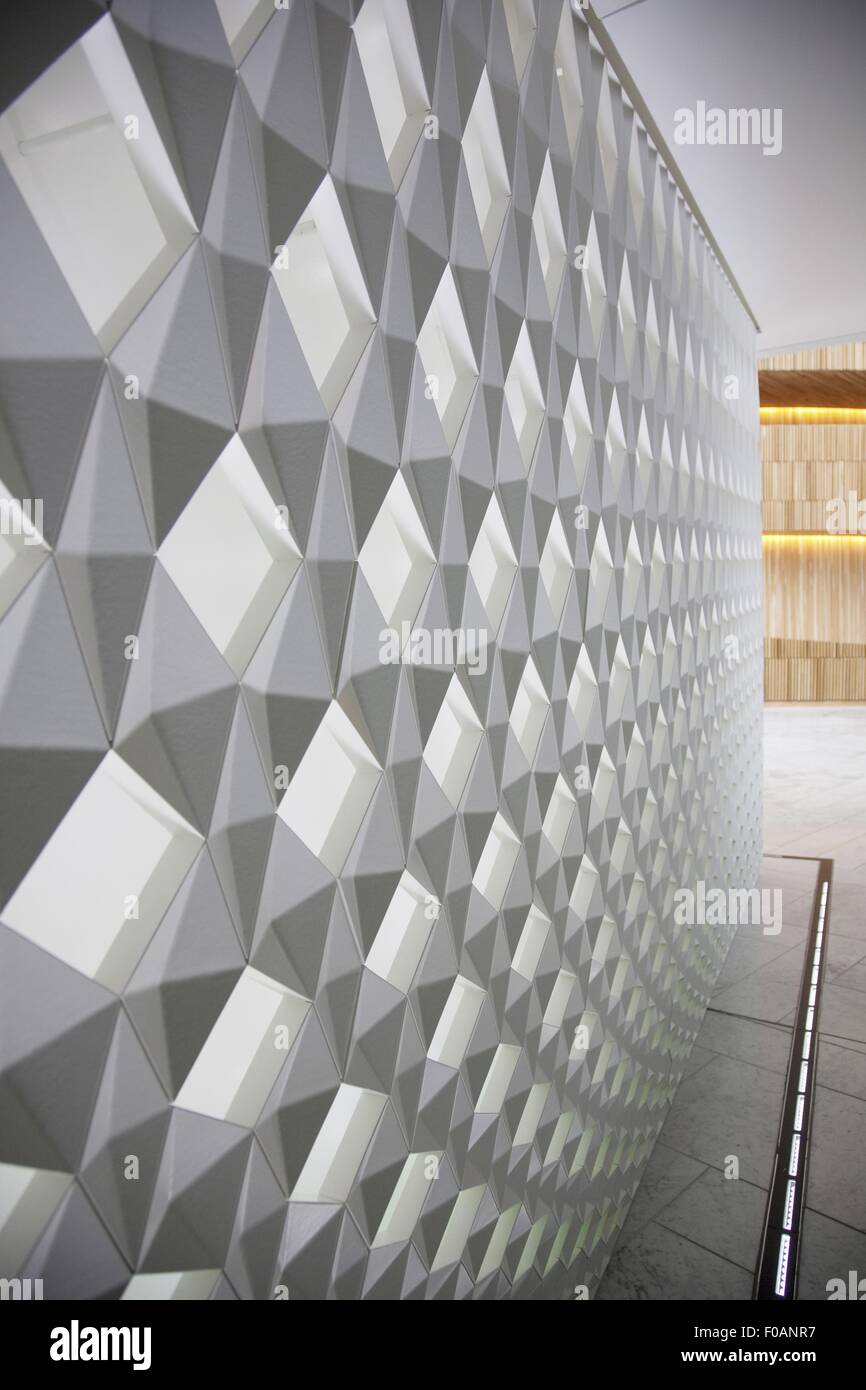 Wall art in opera house at oslo hi-res stock photography and images - Alamy