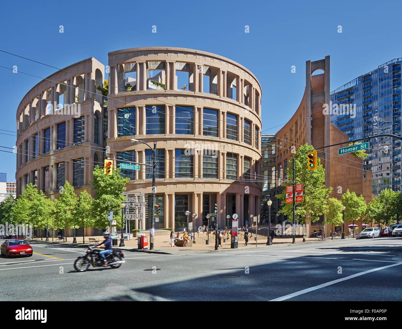 Vancouver public library building british hi-res stock photography and ...