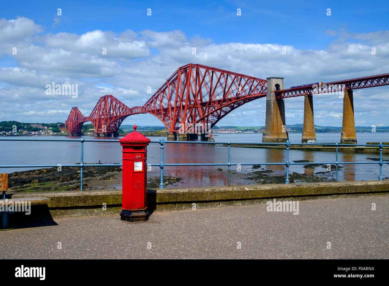 The Forth Bridge is a cantilever railway bridge over the Firth of Forth ...