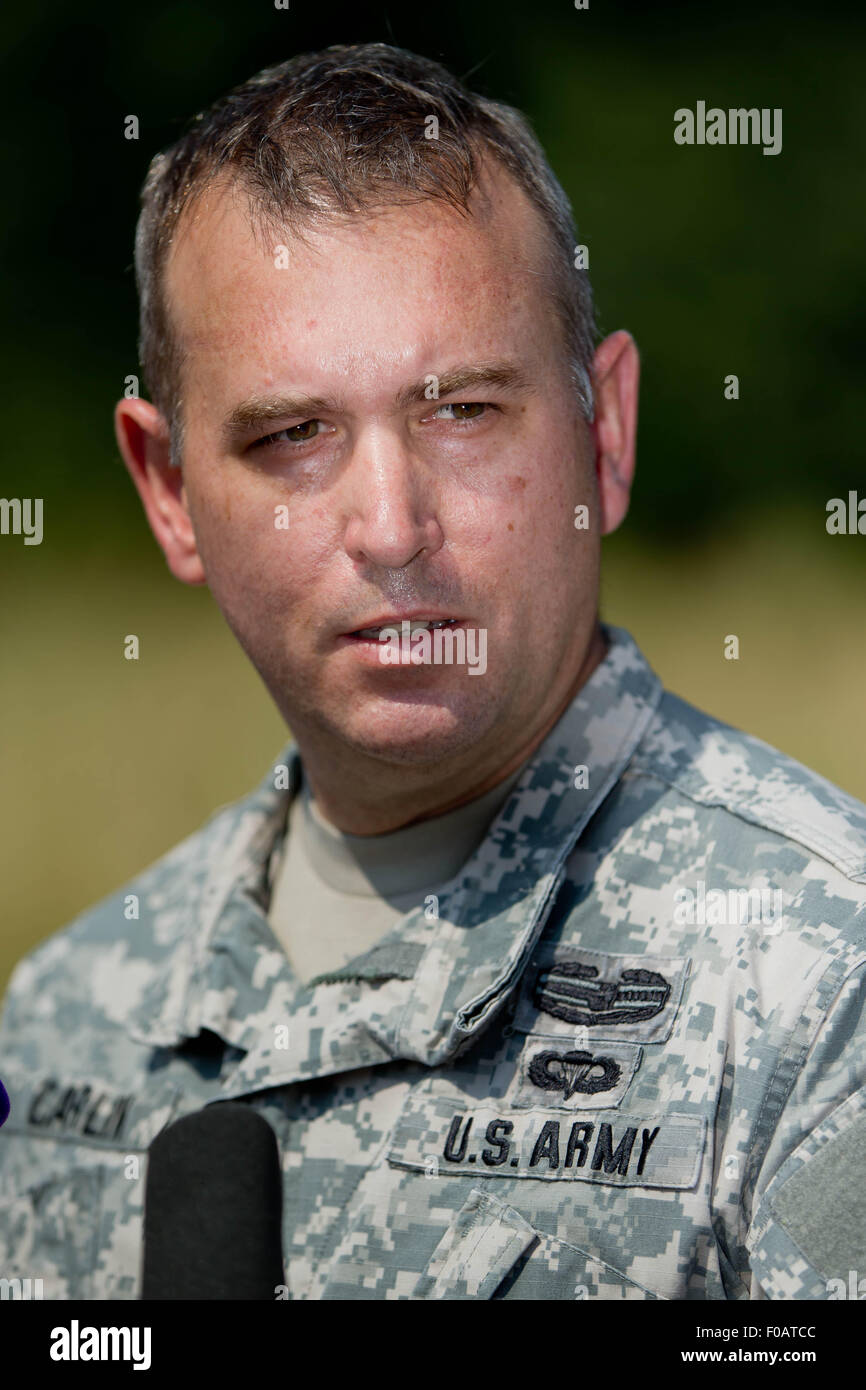 Engelmannsreuth, Germany. 11th Aug, 2015. US military spokesman ...