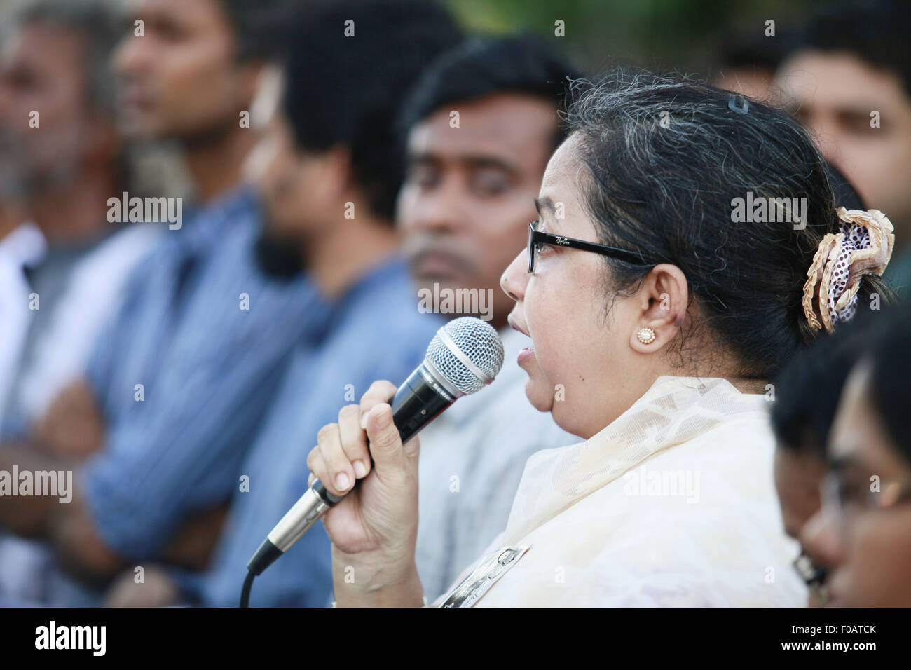 Dhaka, Bangladesh. 11th Aug, 2015. Bangladeshi social activists from ...