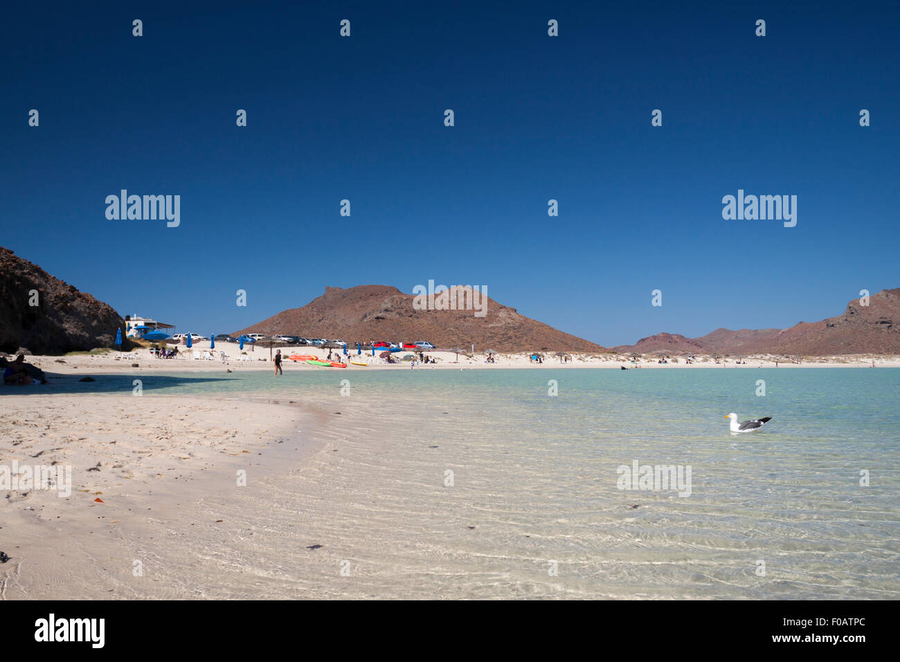 Balandra Bay and Sea of Cortes. La Paz, Baja California Sur. Mexico ...