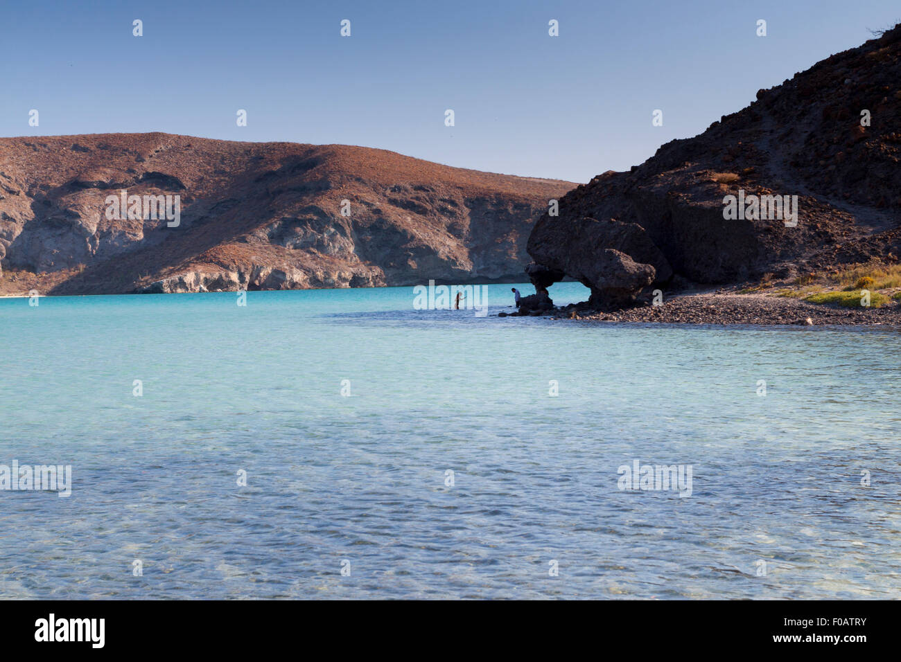 Balandra Bay and Sea of Cortes. La Paz, Baja California Sur. Mexico ...