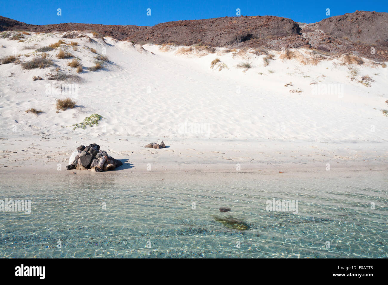Balandra Bay and Sea of Cortes. La Paz, Baja California Sur. Mexico ...