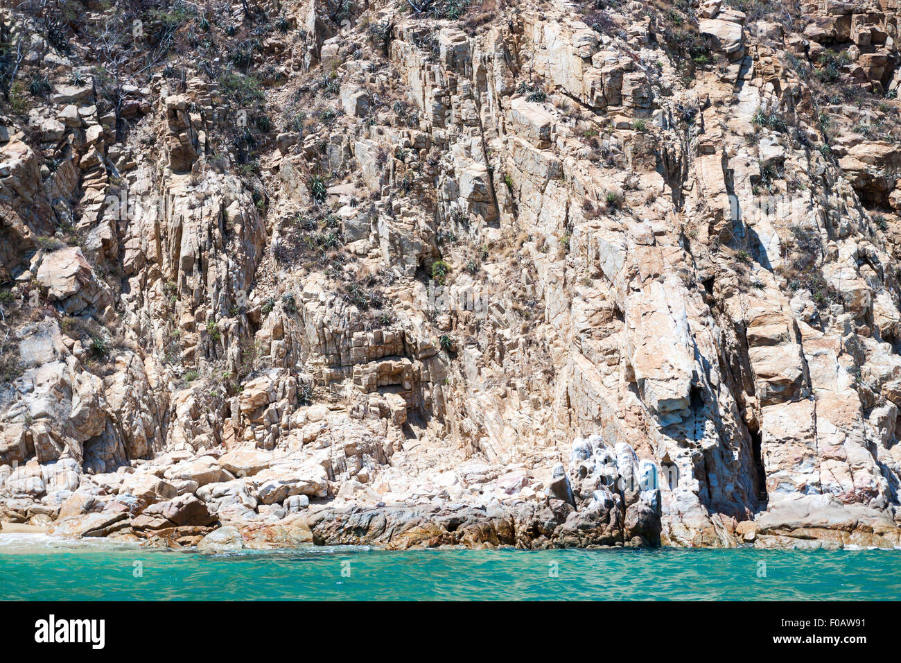 Rocks formation at the end of land named los arcos. Cabos San Lucas ...