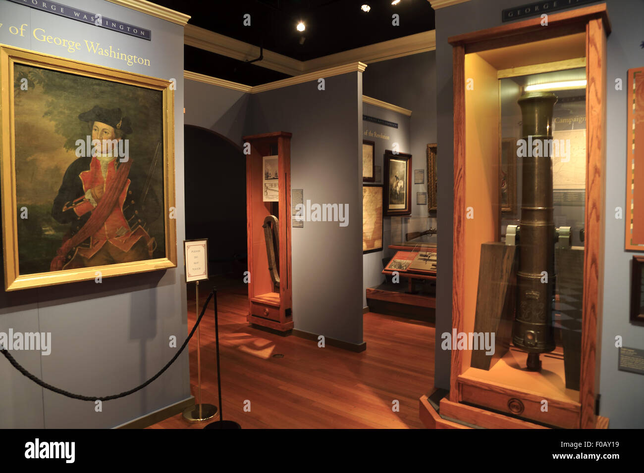 Interior view of Washington's Headquarters Museum Morristown National ...