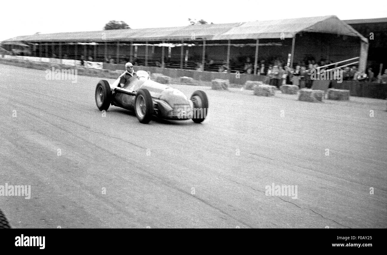 ALFA ROMEO 158 FAGIOLI British GP Silverstone 1950 Stock Photo - Alamy
