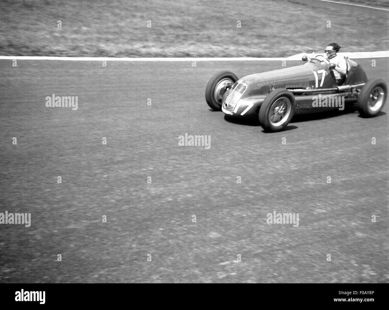 Johnny Wakefield in his Maserati 1940s Stock Photo - Alamy