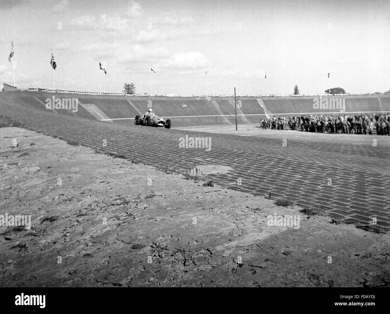 Avus race in Berlin 1954 Stock Photo - Alamy